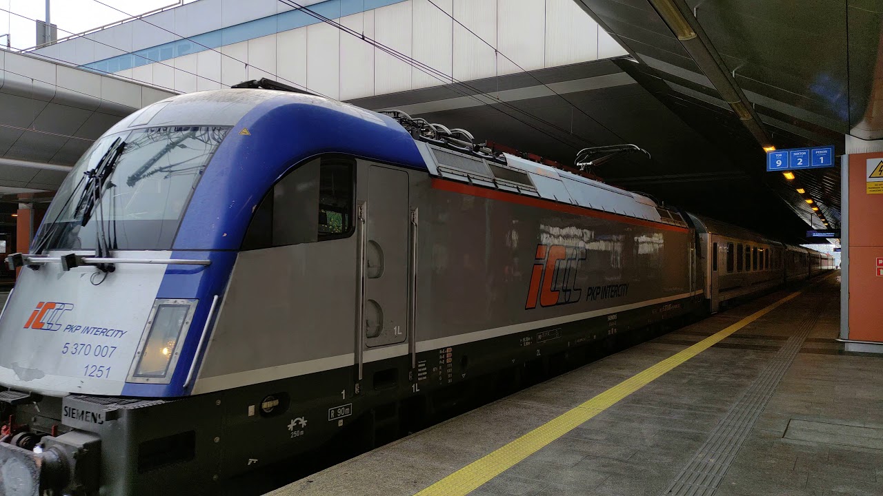 [PKP Intercity] EU44-007 z IC-56 WAWEL - YouTube