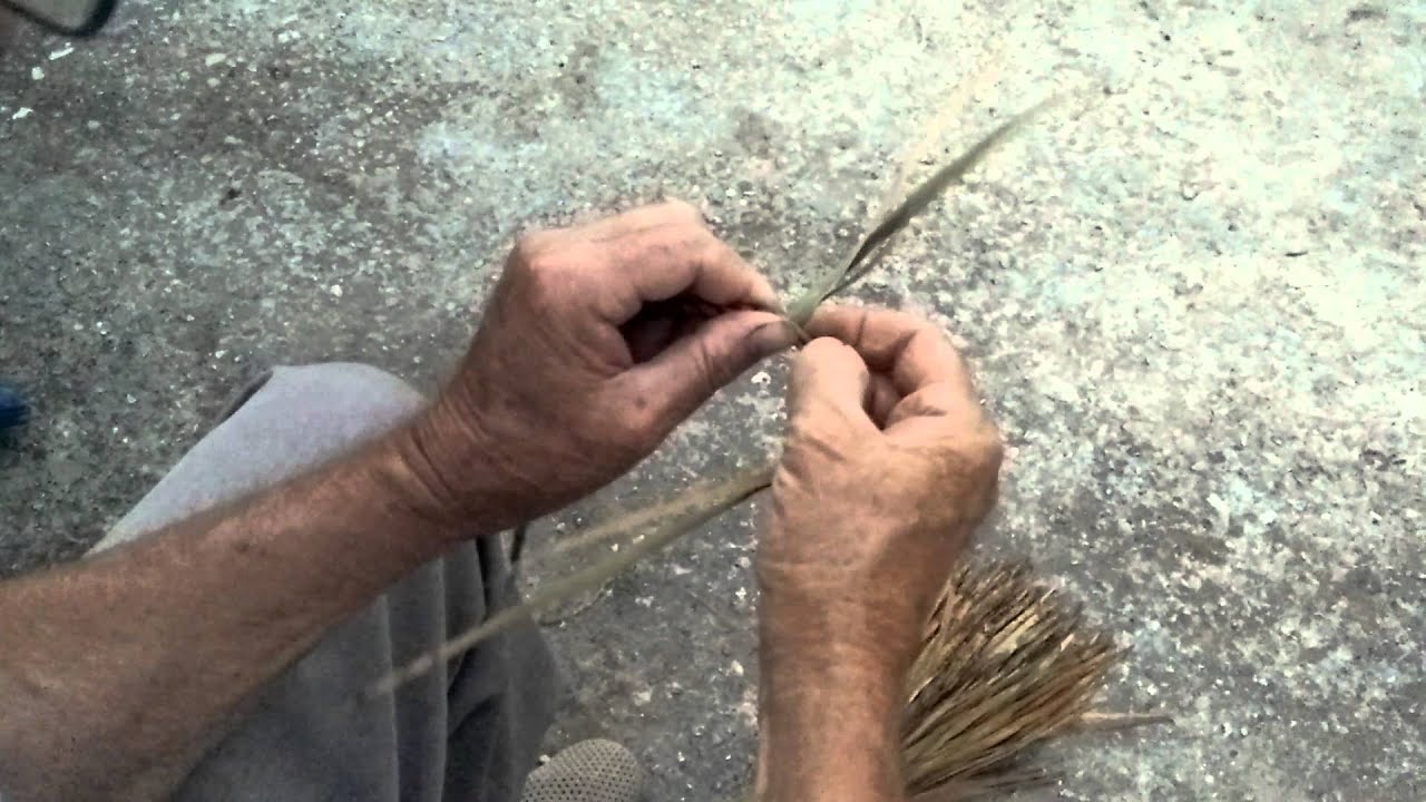 Cómo hacer una toniza de palma - YouTube
