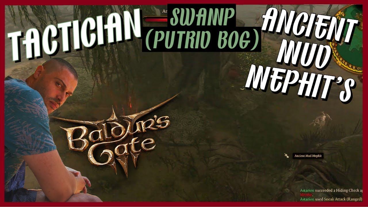 Baldur's Gate 3 - Tactician Difficulty - Ancient Mud Mephit's and Wood ...
