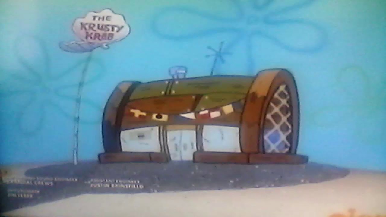 Krusty krab explodes - YouTube