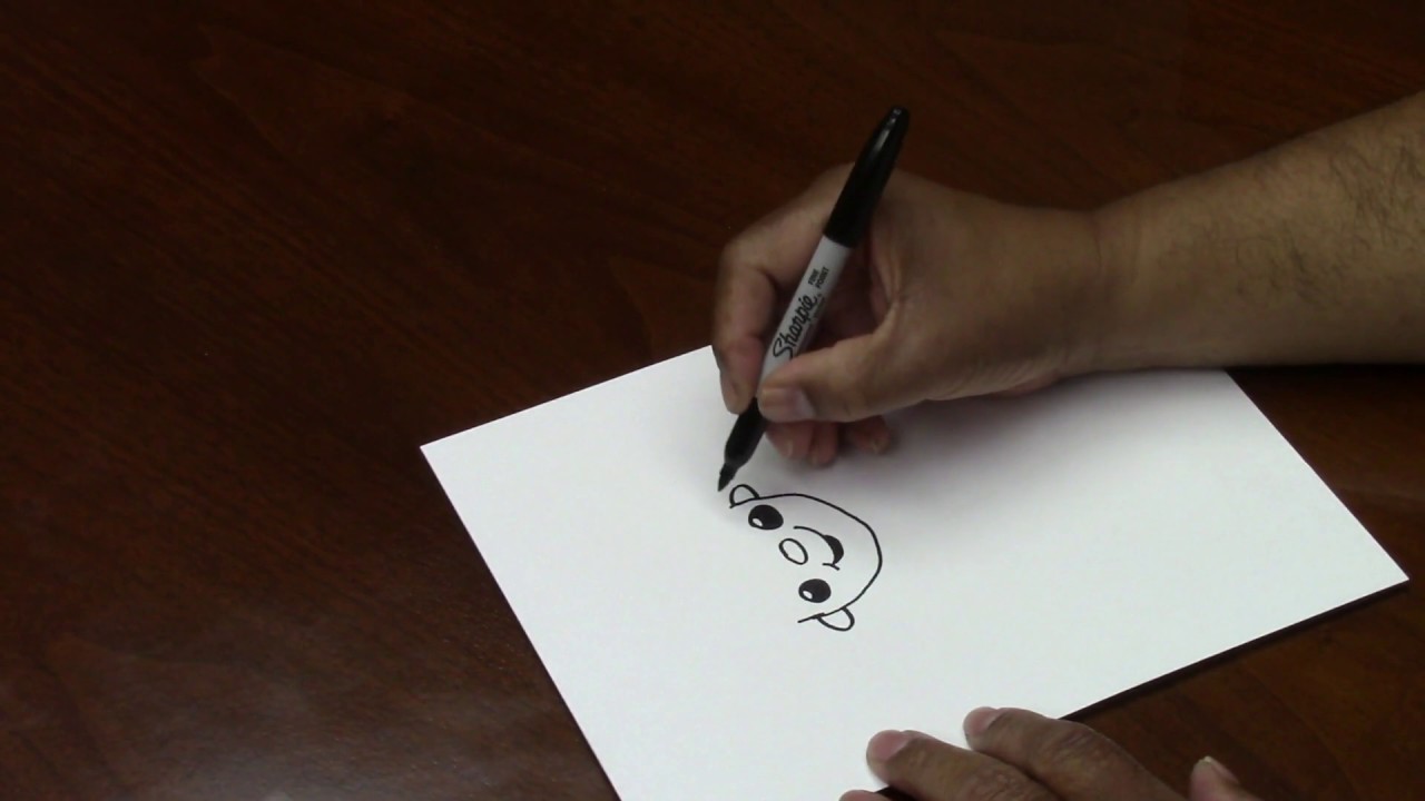 Directed drawing of a police officer - YouTube