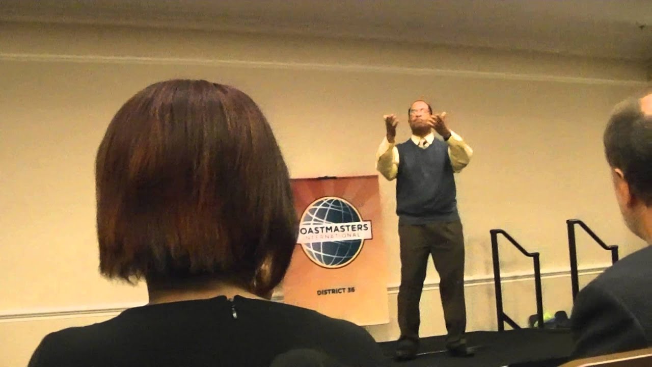 Humorous Impromptu Speaking (Table Topics) - 2nd Place District 36 ...