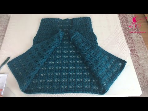 Çeyizlik Fıstıklı Yelek Örneği Modeli | Pattern Vest