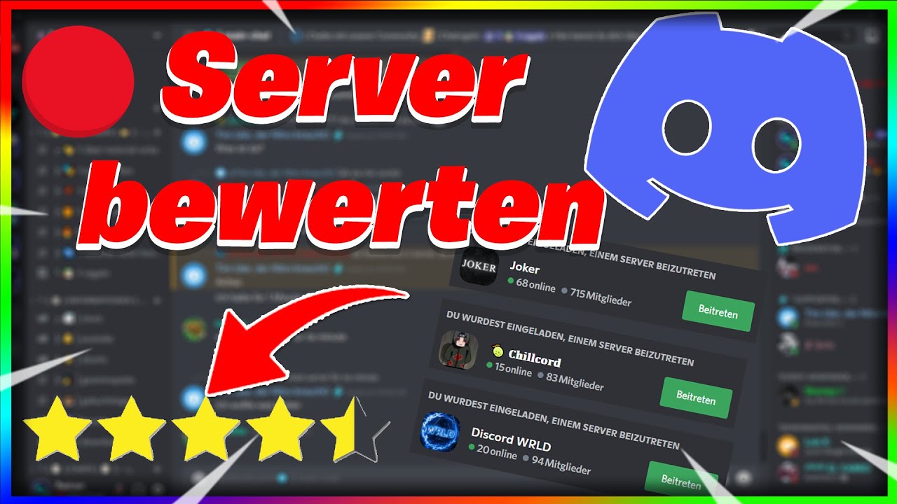 🔴EURE Discord Server BEWERTEN [50€ Preisgeld] | JEDER kann mitmachen ...