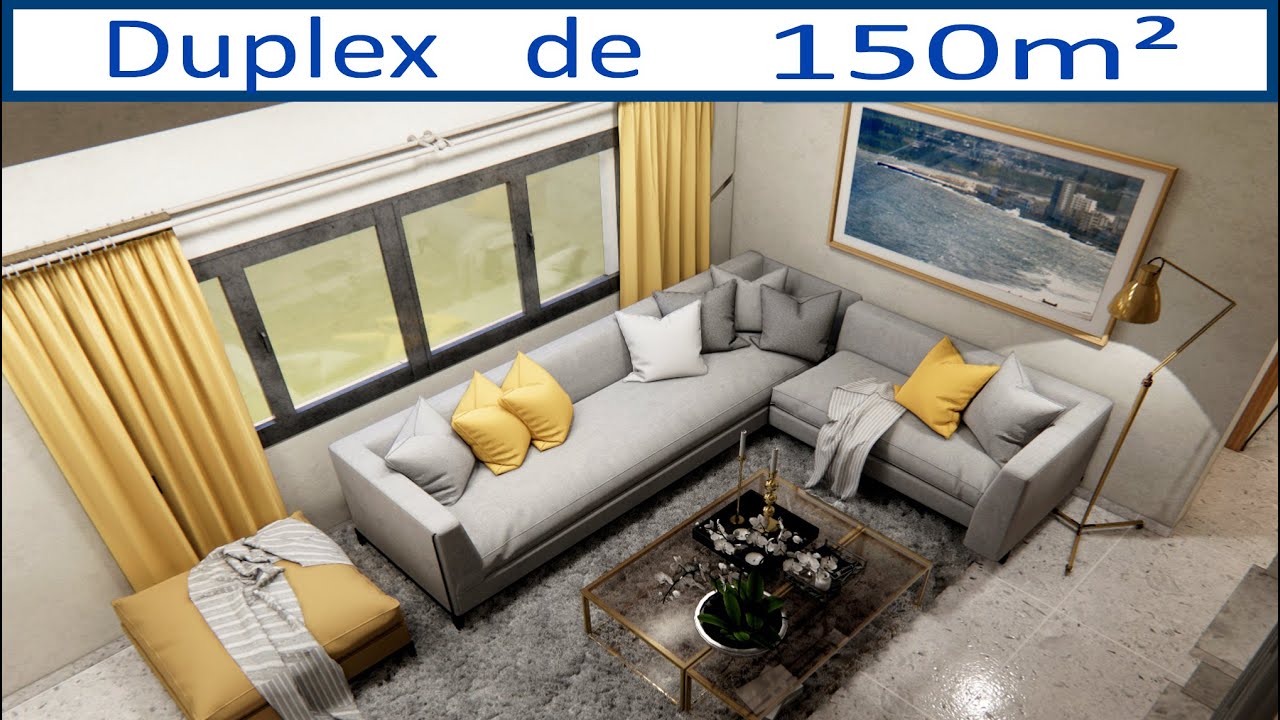 🏡 Plano de Casa 150m2. Casa de 2 Plantas 4 Dormitorios. 150 sqm House ...