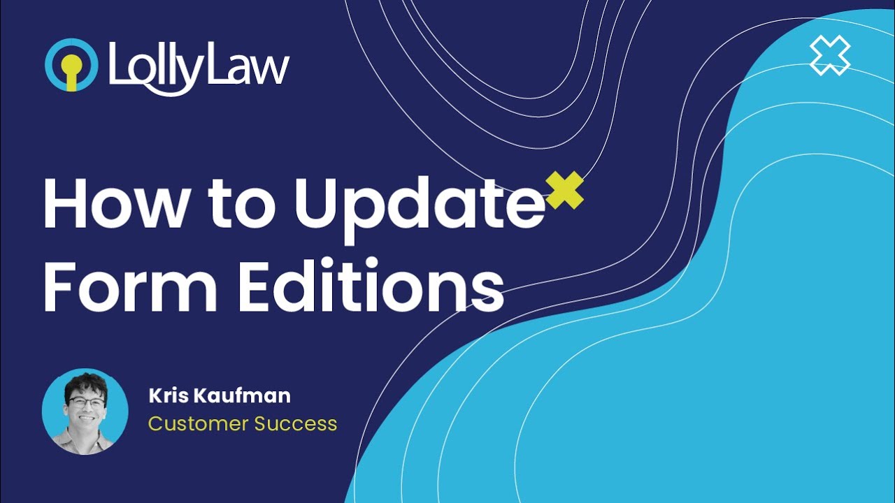 How to Update Your Form to the Latest Form Edition? - YouTube
