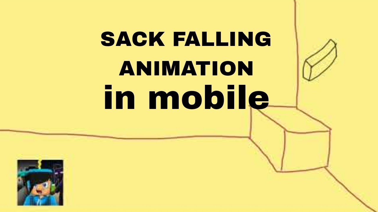 SACK FALLING ANIMATION animation like r.g Bucket list - YouTube