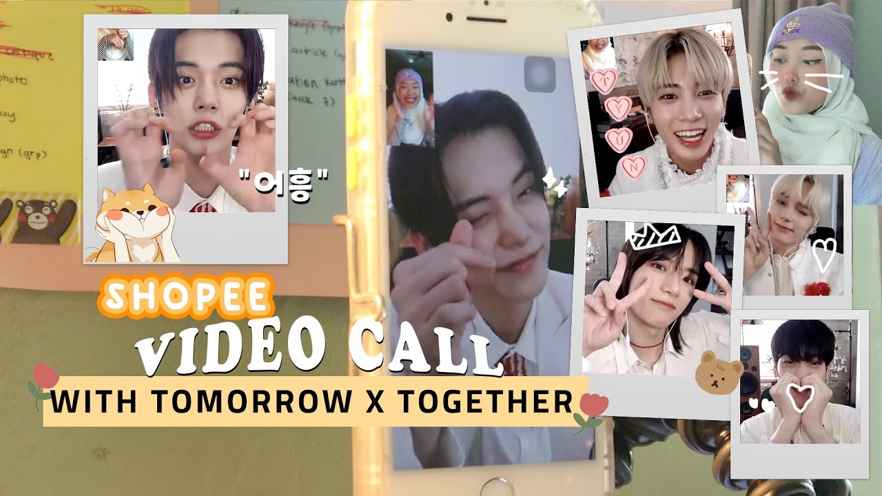 fancall experience vlog : Shopee video call fansign with TXT! 투모로우바이투게더 ...