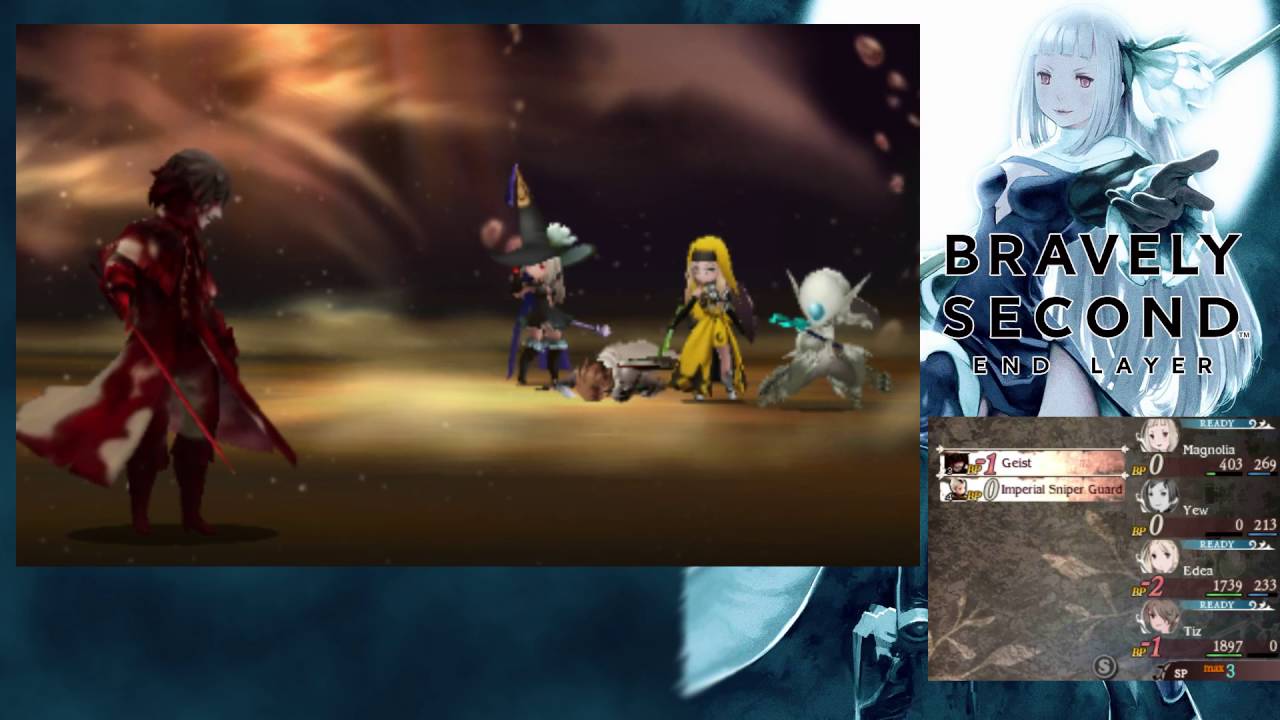 Bravely Second [Uncensored]: Boss #13 - Geist - YouTube