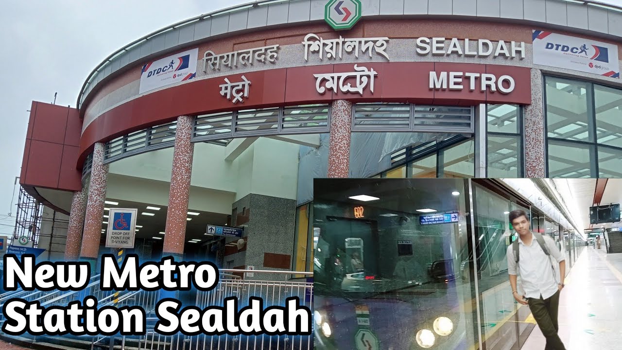 New Metro Station Sealdah||Kolkata Ka New Metro Station||Sealdah Metro ...
