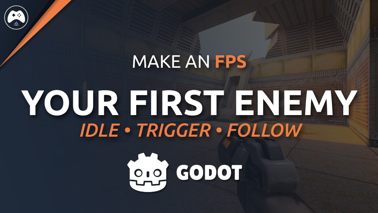 Basic Enemy AI & Navigation - Godot FPS Series #14 - YouTube