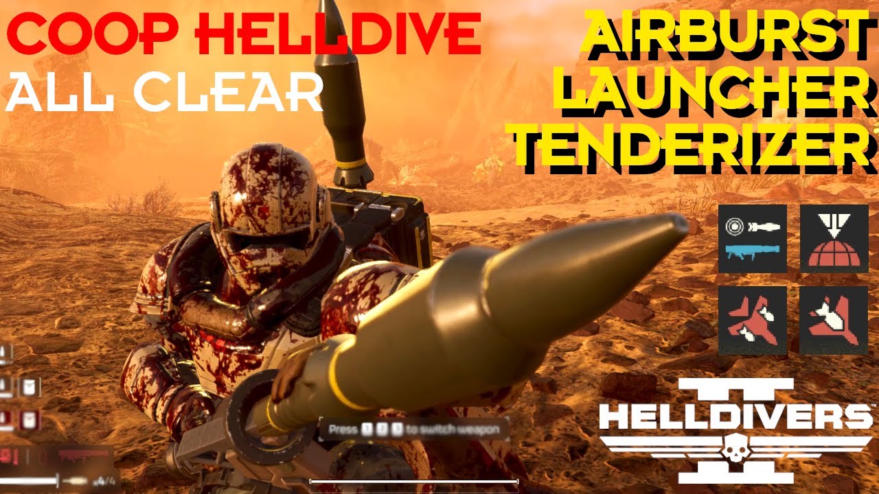 Helldivers 2 // Love me Tender(izer & Airbursts) - Terminid Coop ...