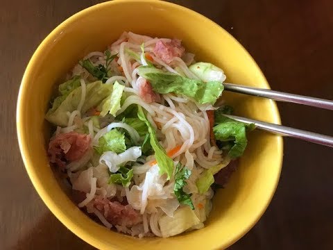 Fungus salad with Laab flavor - Hmong Style - YouTube