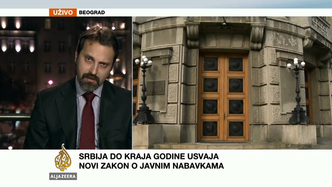 Saša Varinac o zakonu o javnim nabavkama - Al Jazeera Balkans - YouTube