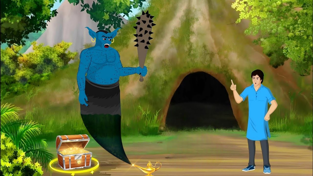 गुफा का श्राप | Gufa ka Shraap | Hindi Kahani | Cartoon Story - YouTube