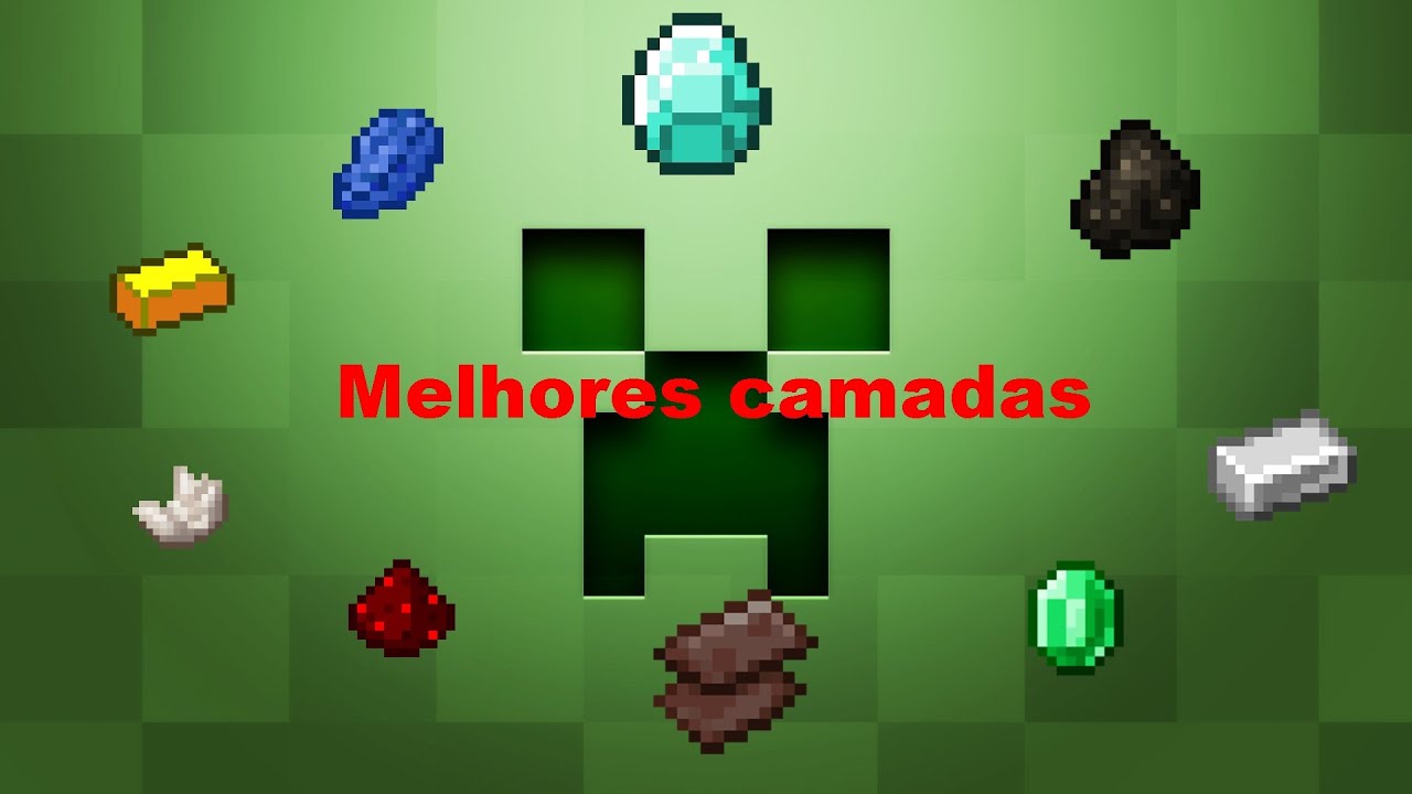 Melhores camadas para cada tipo de minério - Minecraft - YouTube