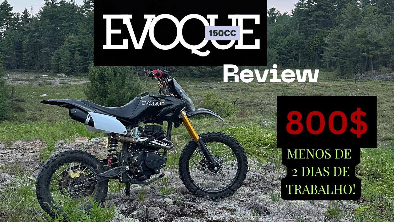 Tested the cheapest pit bike! Pit Bike Evoque 150cc: Diversão para ...