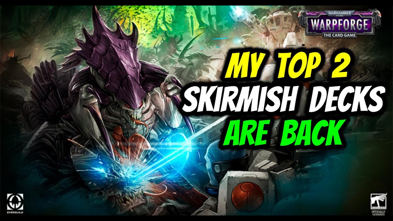 Trying Out My Old Top 2 Skirmish Decks Warhammer 40,000 Warpforge - YouTube