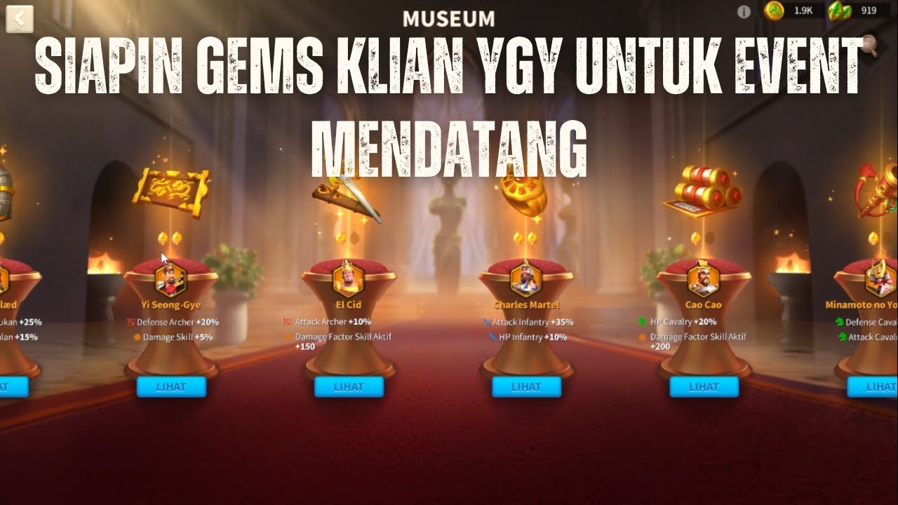 new update di ROK banyak komandan yang di buff apakah bakal makin GOOD ...