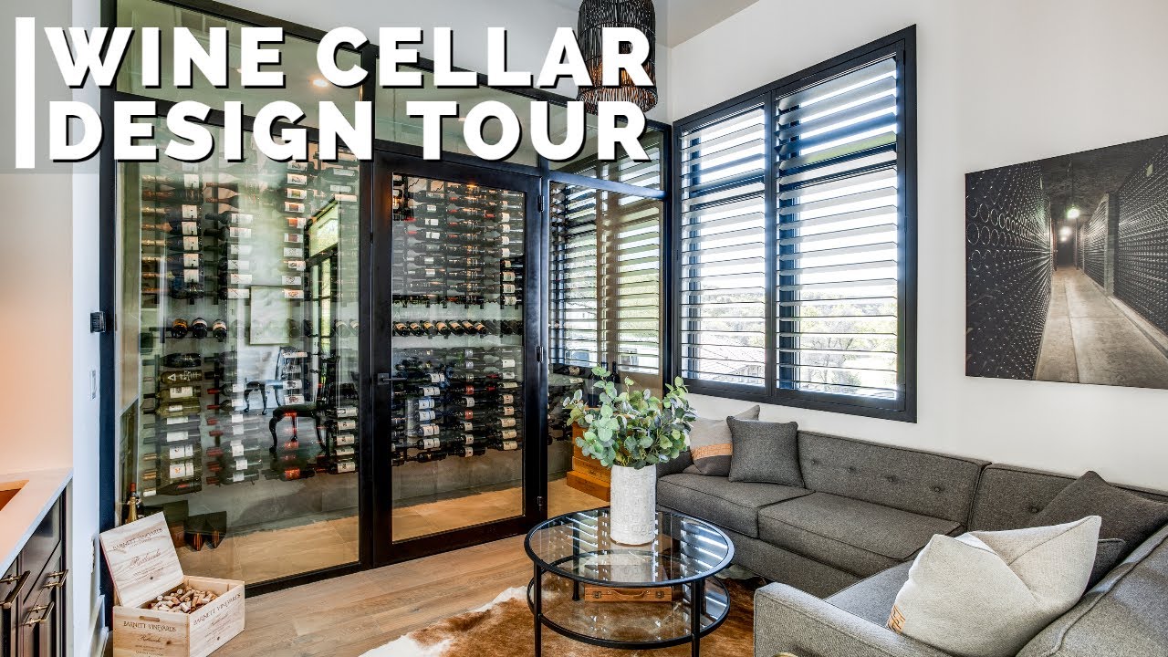 Inviting Wine Lounge - A Custom Wine Cellar Tour with Vineyard Wine ...