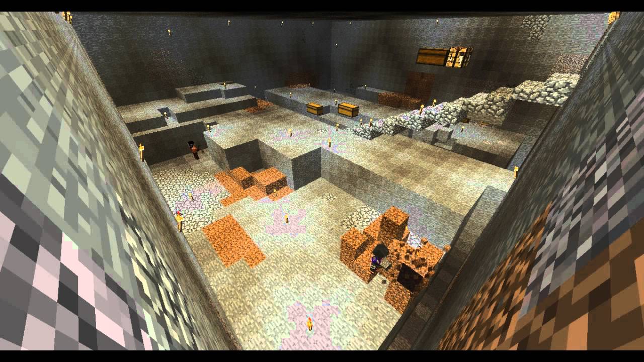 Minecraft time lapse - YouTube