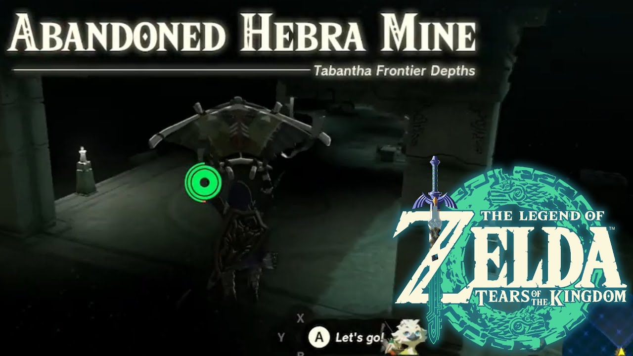 Abandoned Hebra Mine | Zelda: Tears of the Kingdom - YouTube