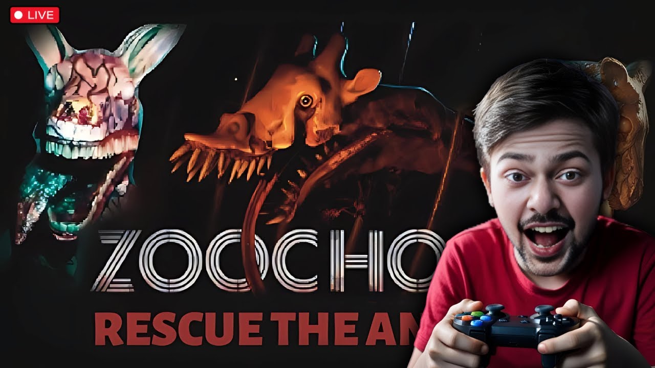 🔴ZOOKEEPER NIGHTMARE: Surviving Mutated Monsters LIVE! 😱 [ZOOCHOSIS ...