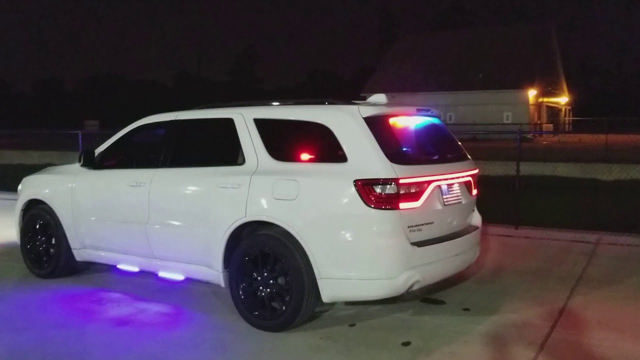 2018 Dodge Durango with Feniex And Sound Off Signal - YouTube