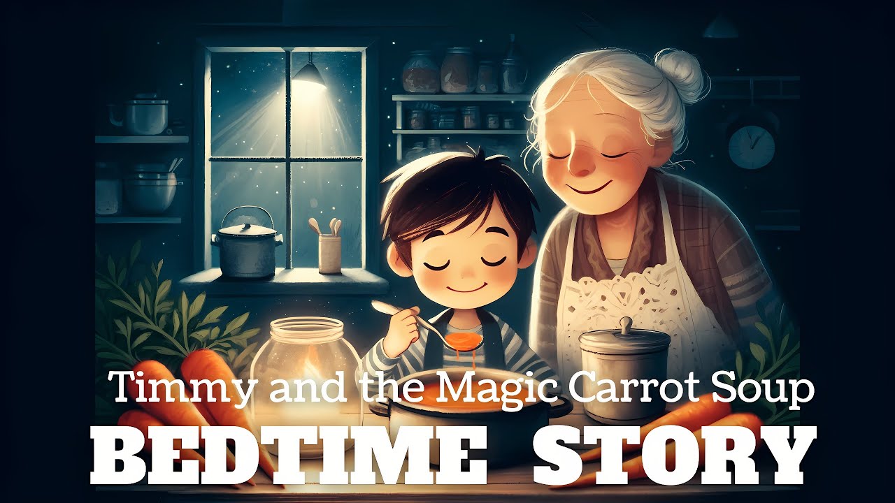 Bedtime Story for kids in English : Timmy and the Magic Carrot Soup ...
