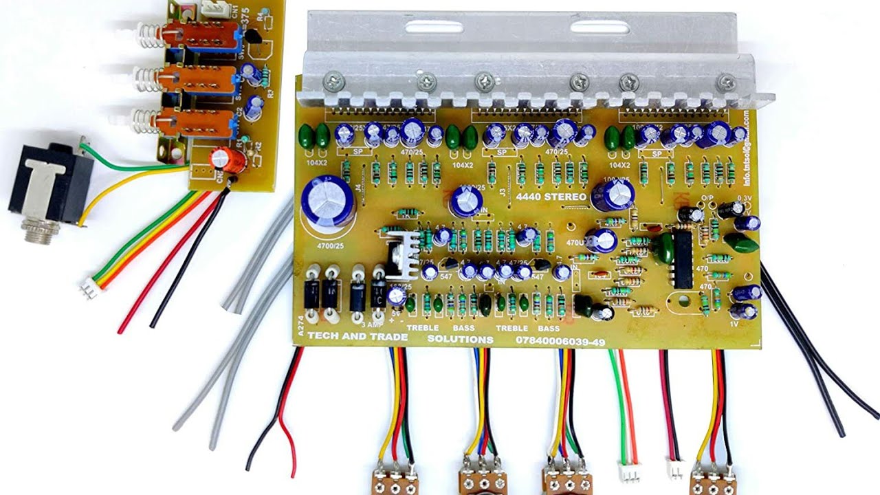 4440 ic Amplifier की आवाज क्यो फटती है ? 4440 ic की Maximum output ...