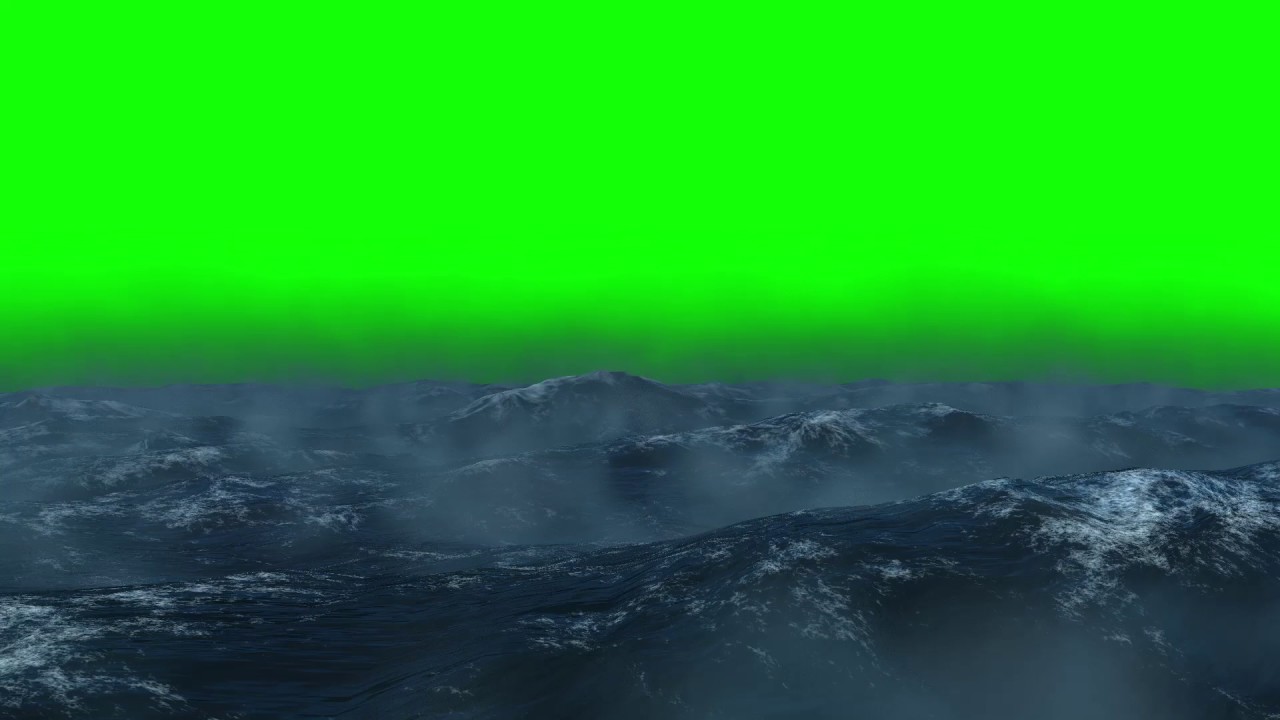 "Ocean_001"Green Screen ROYALTY FREE Stock Footage HD - YouTube