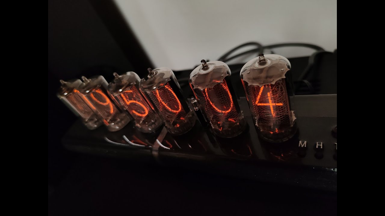Digitron (nixie clock) - creation - YouTube