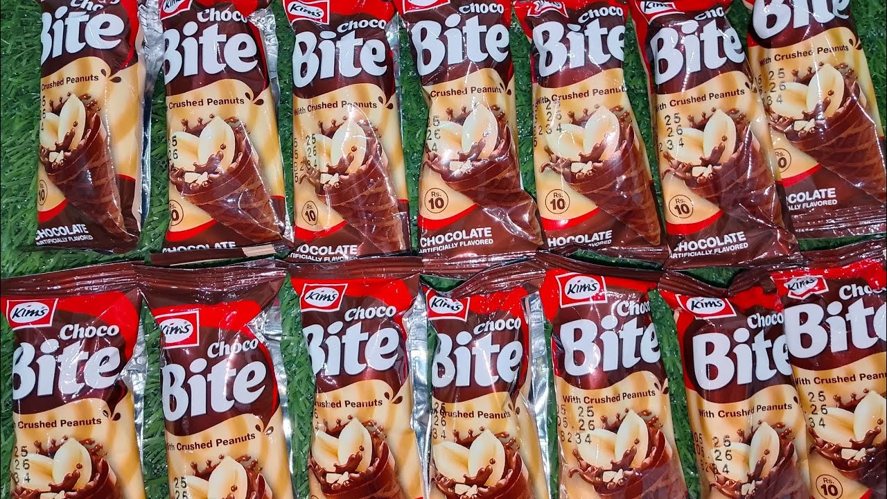 Choco Bite with chocolate peanut cone 🍫 | Satisfying ASMR Unpacking ...