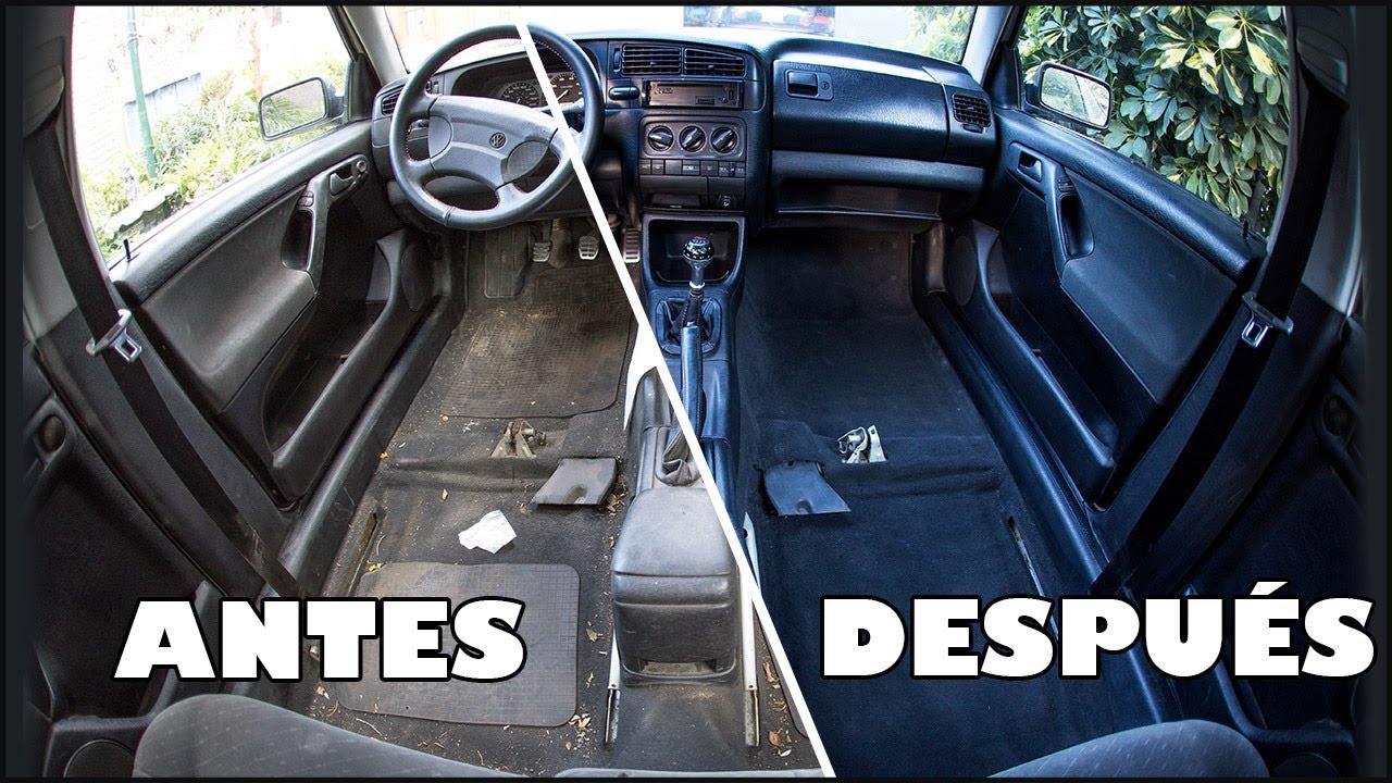 Cómo limpiar el interior de un auto - YouTube