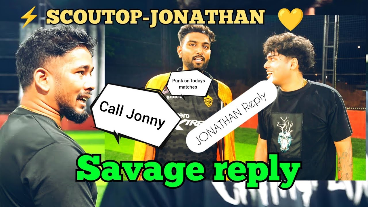 ⚡Scout Call JONATHAN🐐💛 Playing football Together 💝 punk troll scout 💀 ...