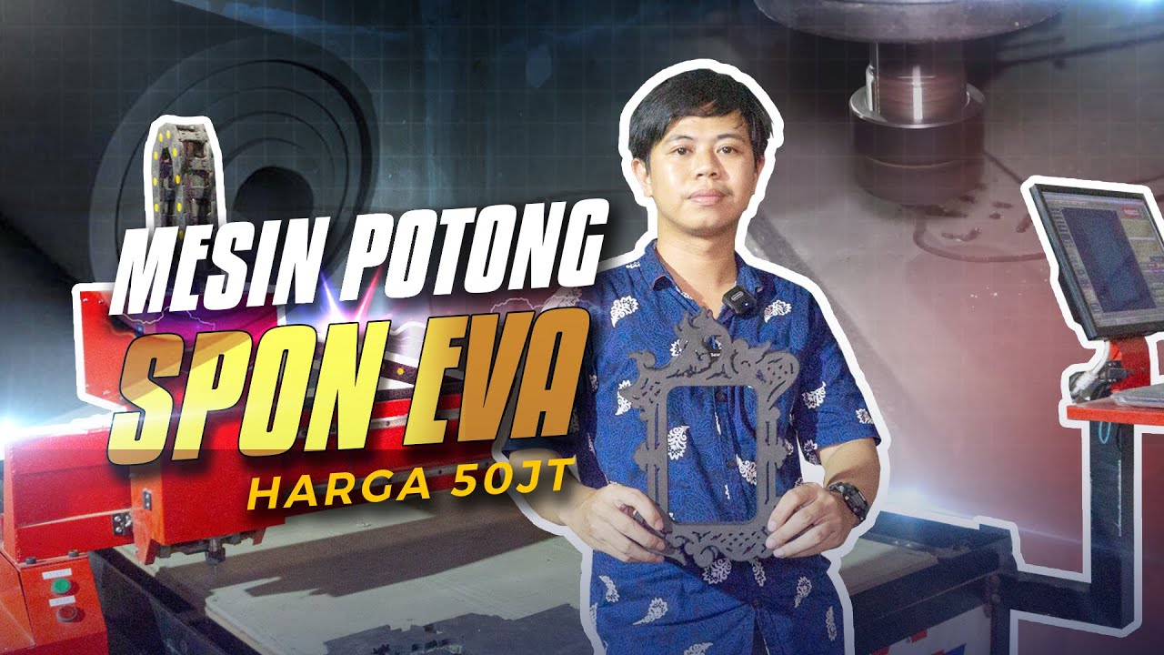 Mesin Potong Spons Eva Otomatis 🔥 CNC ROUTER PRO INSECO - YouTube