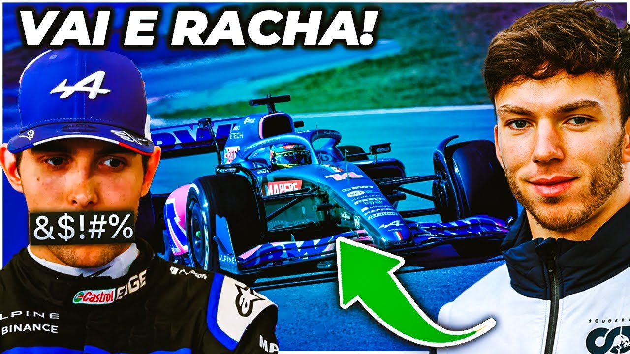 Gasly certo na ALPINE e Ocon FURIOSO?! + Notícias Quentinhas! - YouTube