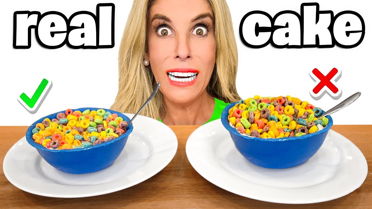 Cake or Fake In Real Life - YouTube