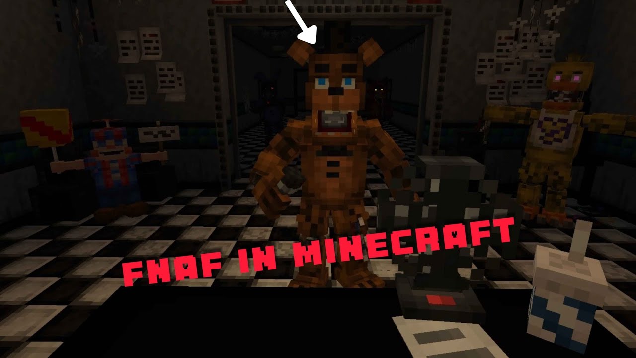 Fnaf in Minecraft. FNAF WEEK! - YouTube