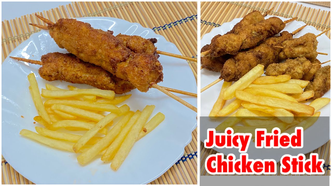 Breaded Chicken Sticks Recipe | Chicken Sticks Recipe for Iftar - YouTube