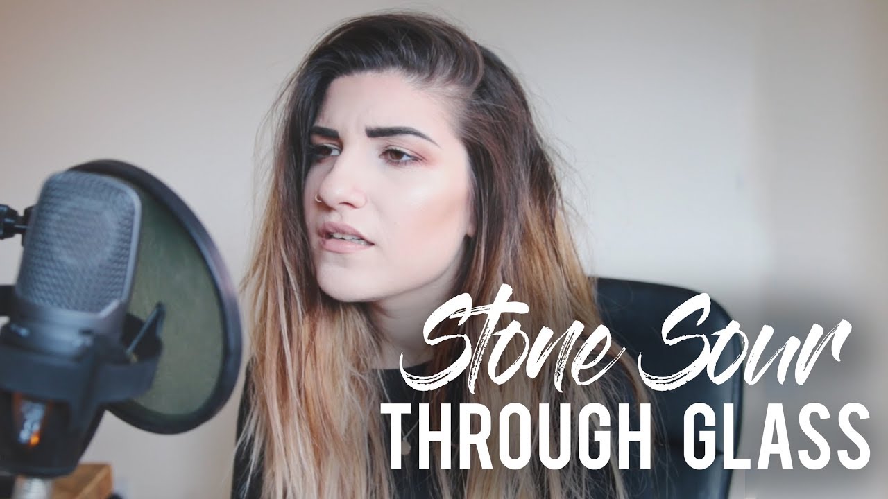 Stone Sour - Through Glass cover | Christina Rotondo - YouTube