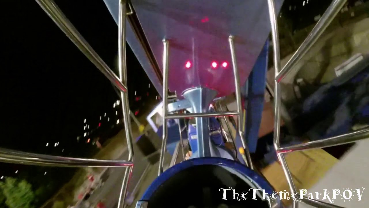 Centennial Screamer On-Ride (Night POV) Lagoon Amusement Park - YouTube