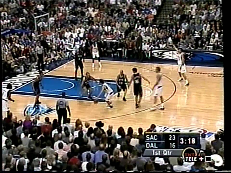 NBA Playoffs 2002 : Dallas - Sacramento WCSF G3 (Pt. 2) Tranquillo ...