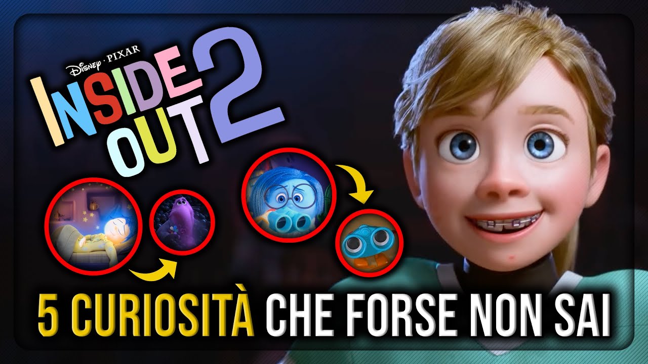 5 CURIOSITÀ CHE FORSE NON SAI su INSIDE OUT 2 - YouTube