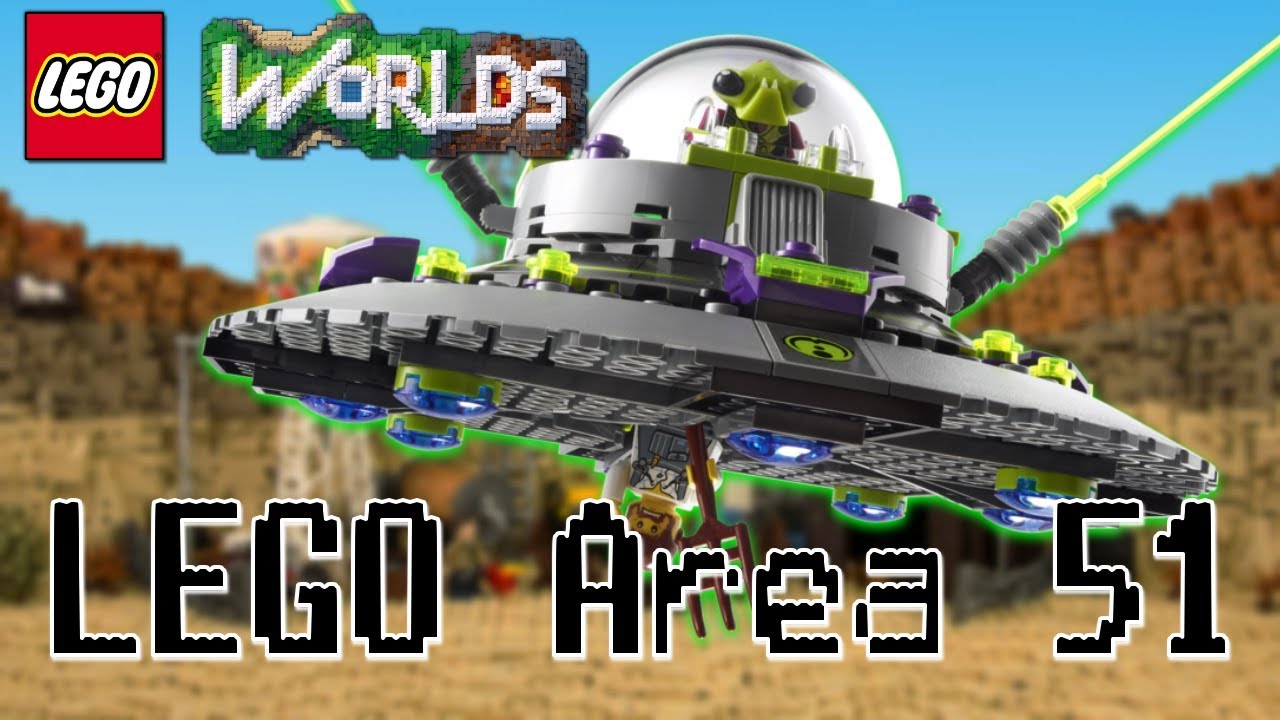 Building LEGO Area 51 - YouTube