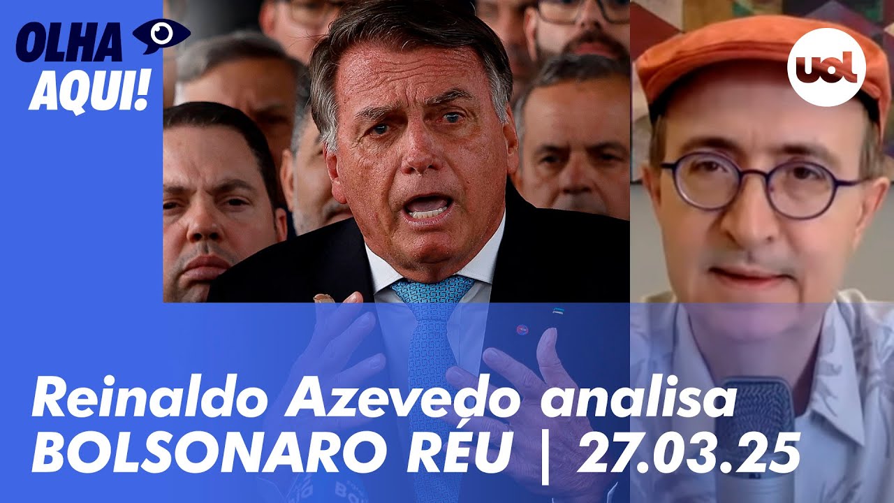 Reinaldo Azevedo ao vivo: Assista ao programa Olha Aqui desta quinta-feira (27) - YouTube