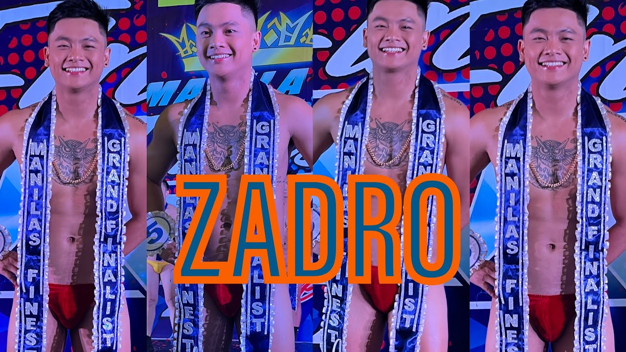 Zandro Manilas Finest Hunk 2022 finalist - YouTube