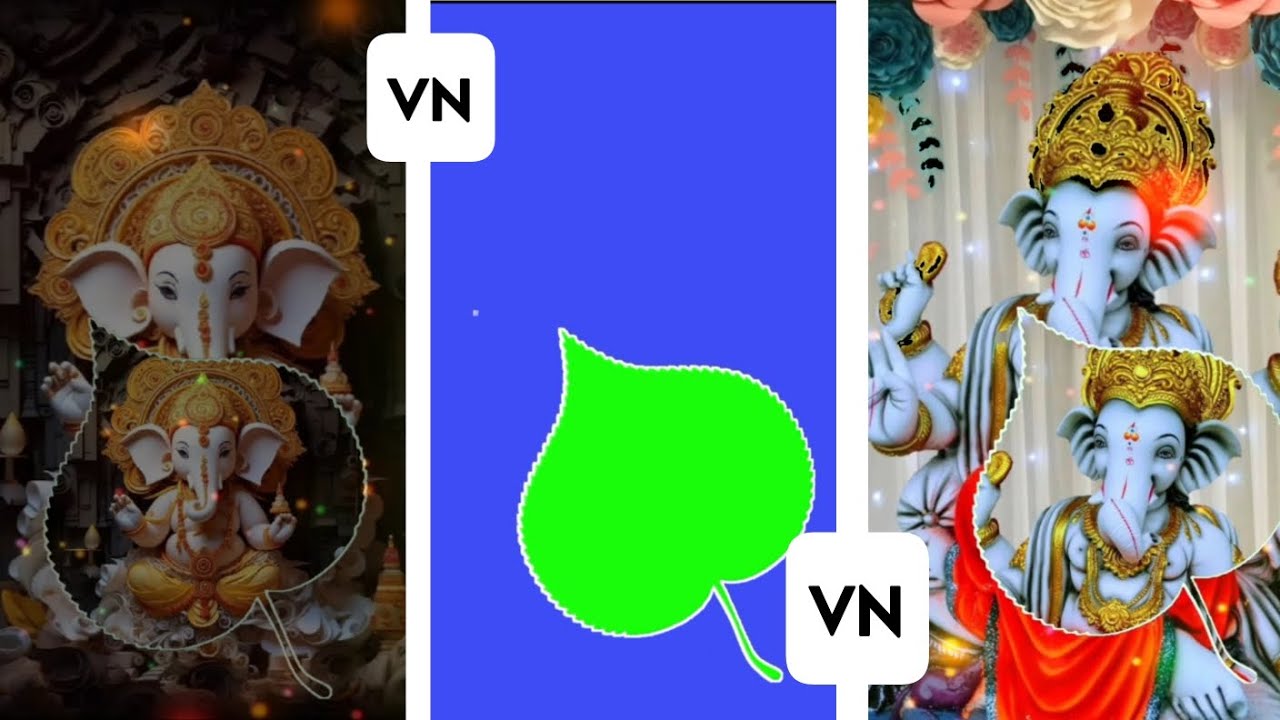 ganpati Bapa video editing in VN App l ganesh Chaturthi video Editing l ...