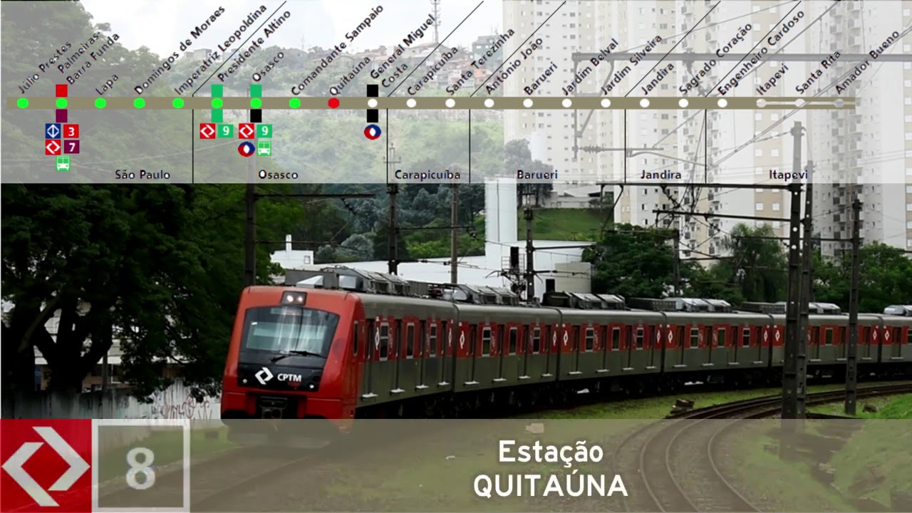 [944] CPTM | Avisos Sonoros da Linha 8 - Diamante - YouTube