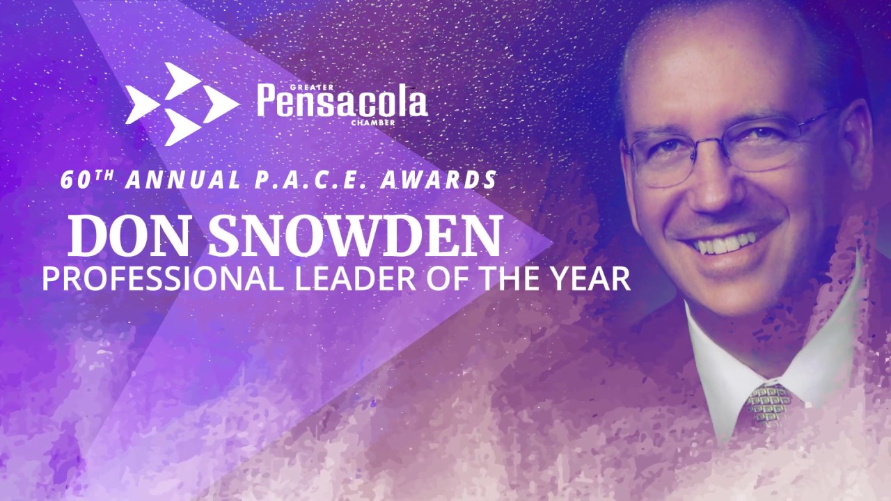 Don Snowden, 2020 PACE Awards Professional Leader of the Year - YouTube